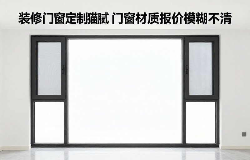 装修门窗定制猫腻门窗材质报价模糊不清