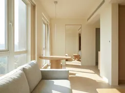 43㎡小户型全屋采光优化实景案例