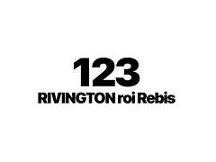 RIVINGTON roi Rebis 123(RRR123)logo