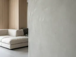 65㎡现代简约风极简小户型墙面材质选择