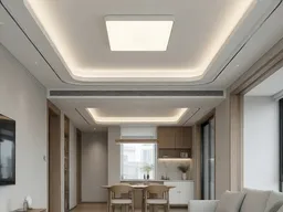 89㎡小户型全屋吊顶设计实景案例