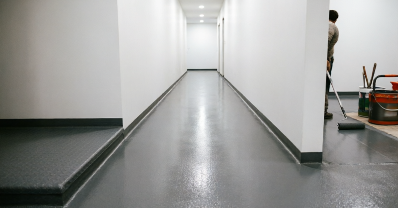装修施工过道工艺高频区域耐磨施工标准工艺