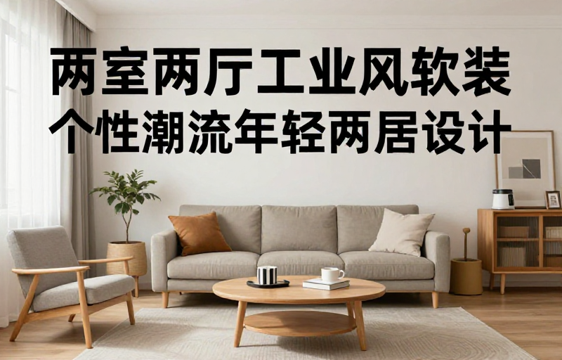两室两厅工业风软装个性潮流年轻两居设计