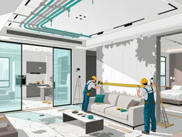 贵阳云岩城郊自建房外墙通体瓷砖铺贴包工包料报价