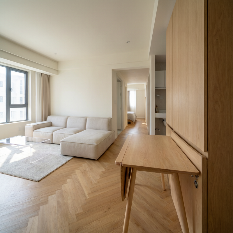 39㎡小户型全屋动线优化实景案例