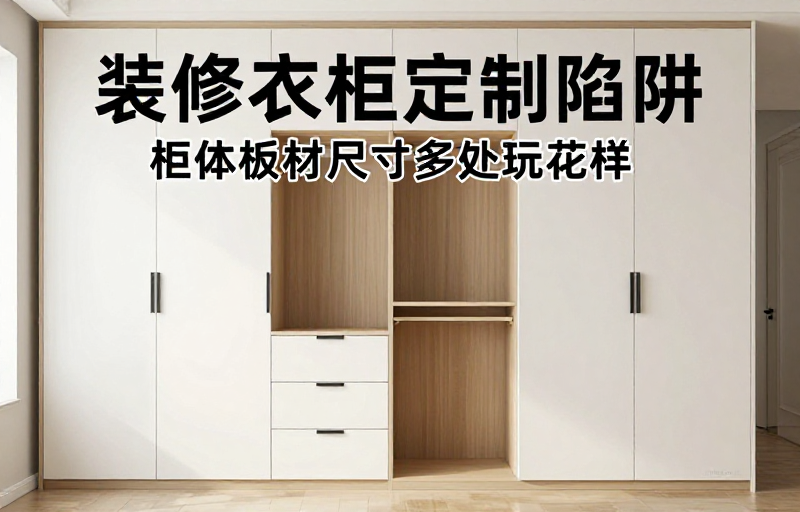 装修衣柜定制陷阱柜体板材尺寸多处玩花样