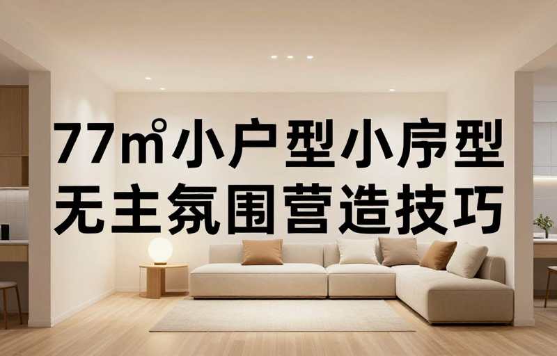 77㎡小户型小户型无主灯氛围营造技巧