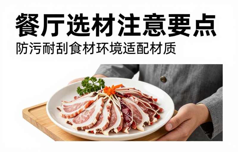 餐厅选材注意要点防污耐刮食材环境适配材质