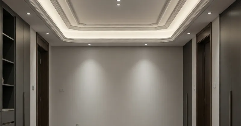北京石景山区吊顶装修设计全屋整装顶部造型案例
