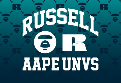 美式复古运动风！AAPE x RUSSELL ATHLETIC® 新联名官宣！