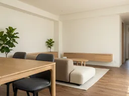 186㎡大平层侘寂风微水泥全屋落地实拍案例