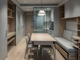 50㎡小户型小户型全屋收纳系统规划方案