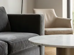 轻奢风家装全屋极简家具材质质感选择